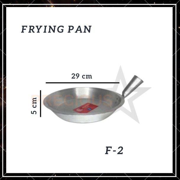 PRECIOUS STAR [1PC] High Quality Aluminum Frying Pan Kawali F-1, F-2, F ...