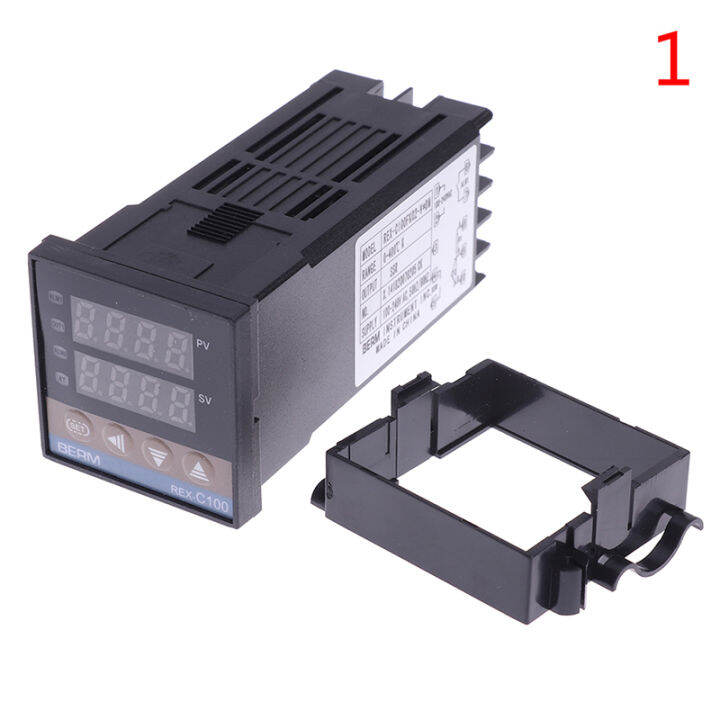 100-240VAC PID REX-C100 Temperature Controller SSR-40A Thermocouple | Lazada PH