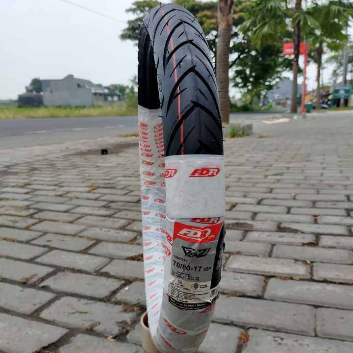 Ban cacing ring 17 Fdr Genzi 70/80-17 tube type/bukan tubeles cocok ...