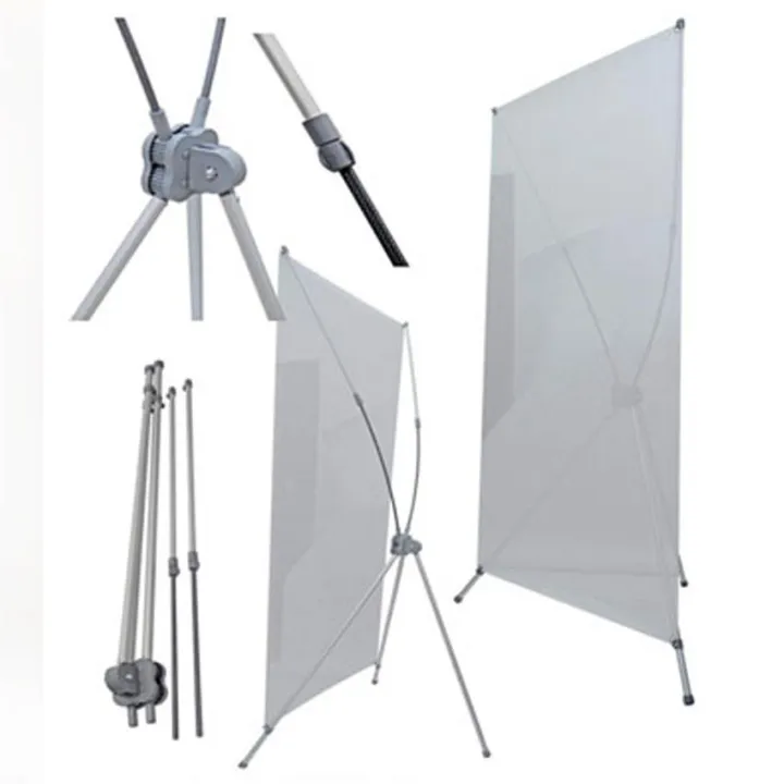 Adjustable X Banner Flexi Stand (2ft x 6ft - 2ft x 7.5ft) - (3ft x 5.5ft - 3ft x 7.5ft) - (4ft x ...