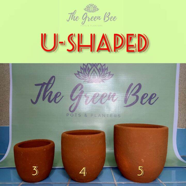 U-Shaped Clay Pots / U-Shaped Terracotta Clay Pot for Plants | Lazada PH