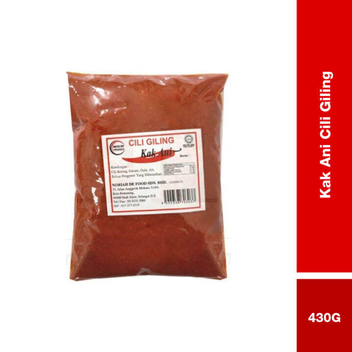 KAK ANI CILI GILING 400G | Lazada