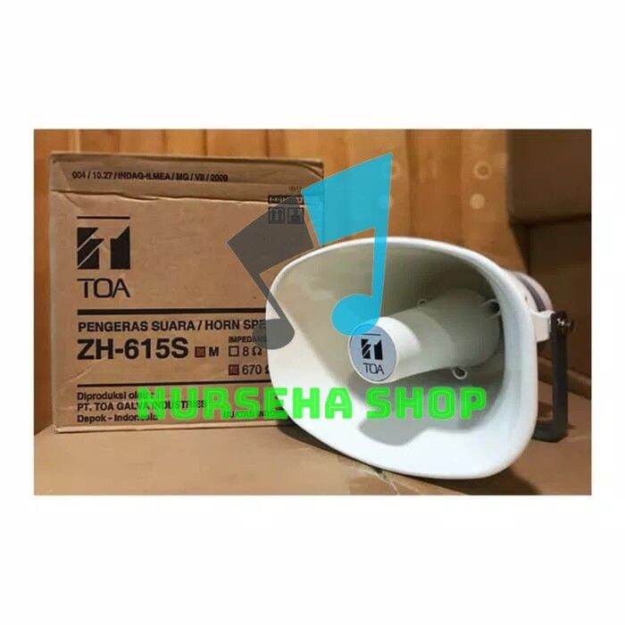 Toa ZH-615SM Horn Speaker ZH615SM TOA ZH 615 SM Corong TOA 15 Watt 15W ... Toa ZH-615SM Horn Speaker ZH615SM TOA ZH 615 SM Corong TOA 15 Watt 15W ...
