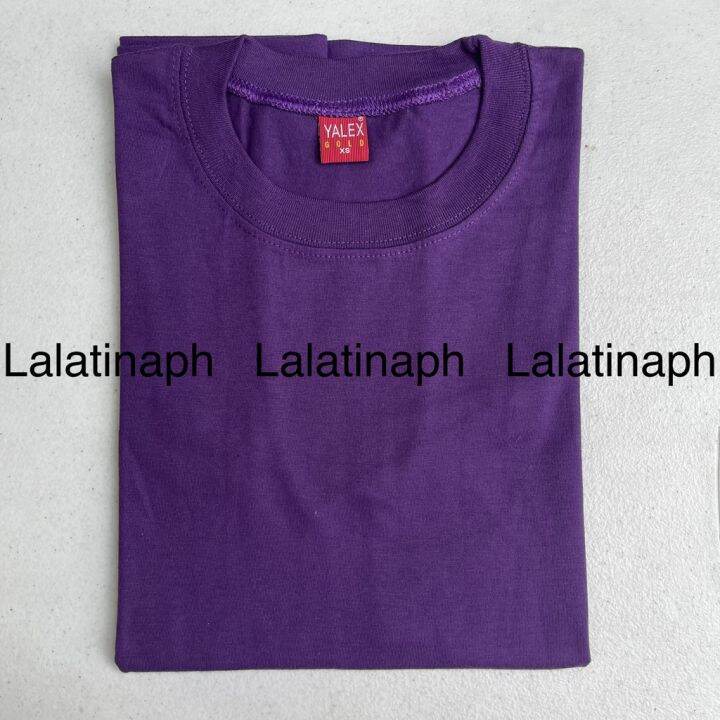 YALEX (Red Label) Round-neck Plain T-Shirts (XS to 5XL) - Adult sizes ...