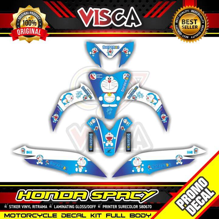 Decal Spacy Full Body Stiker Motor Spacy Full Body Striping Spacy ...