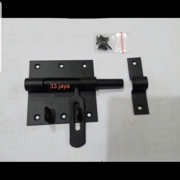 Grendel Overpal Kotak Hitam 3 in 6.5 cm | Lazada Indonesia