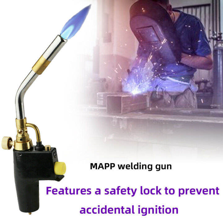 【Gas Welding Torch】Plumbing Blow Torch Soldering Mapp Propane Gas for ...