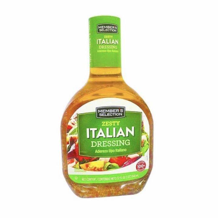 Member’s Selection Zesty Italian Dressing 946mL | Lazada PH