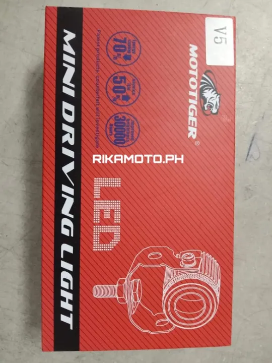 Mini Driving Light V5 BIG For Motorcycle Pair | Lazada PH