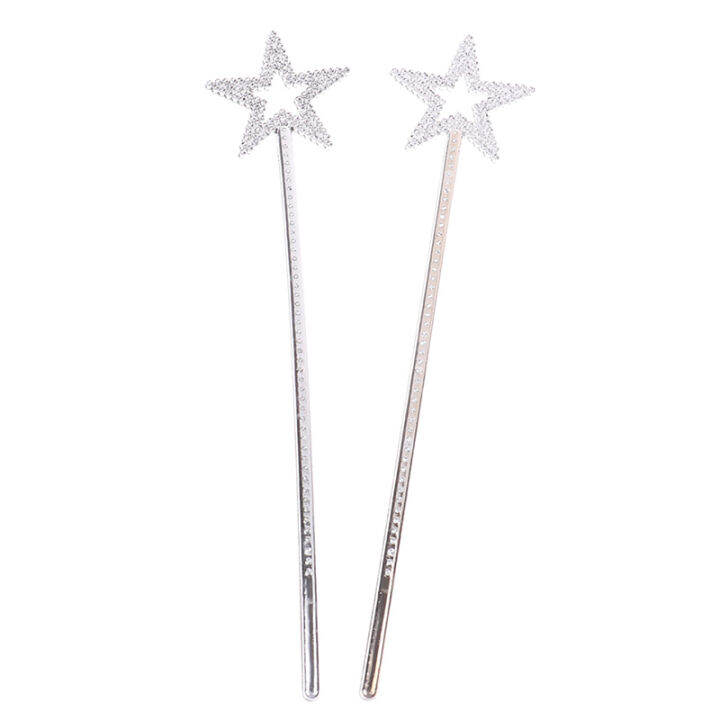 Fre 1Pc Fairy Wand Angel Star Magic Wand Five-Pointed Star Princess ...