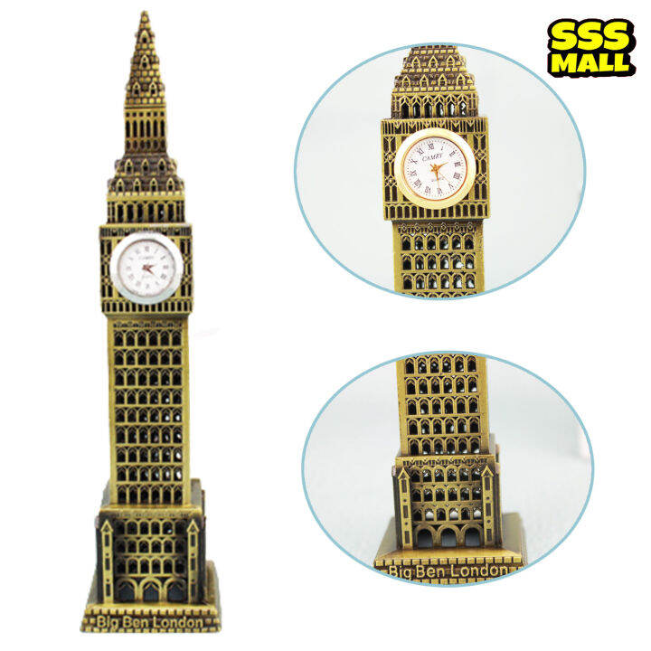 The Elizabeth Tower Model Figurine Model Metal Crafts Big Ben The Clock ...