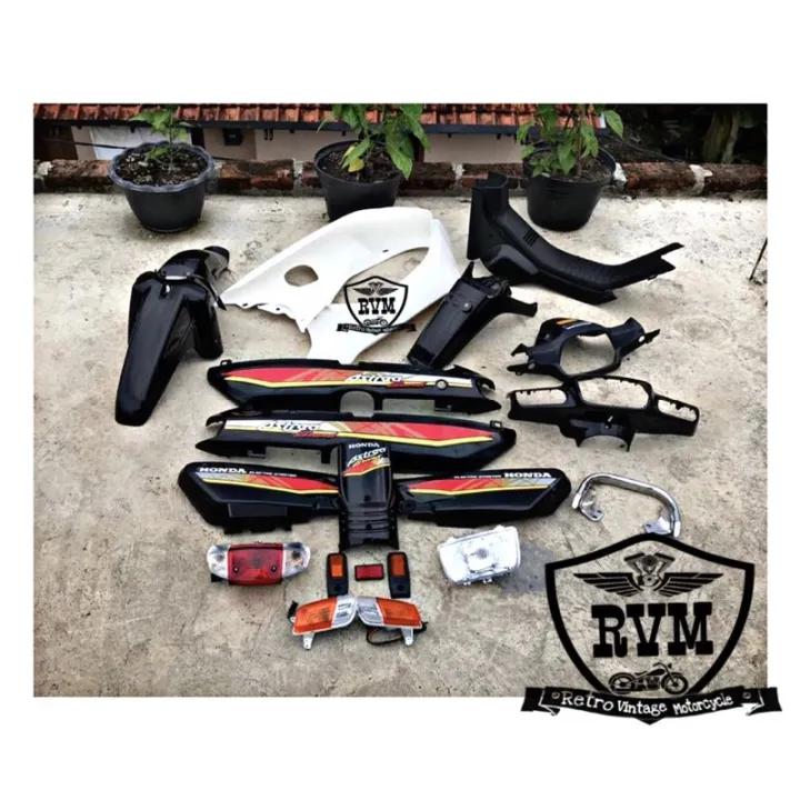 Paket body Grand Bulus tahun 91 92 full set cover body astrea honda ...