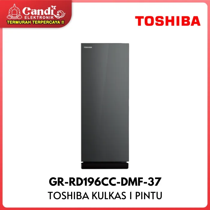 TOSHIBA Kulkas 1 Pintu 151 Liter GR-RD196CC-DMF-37 | Lazada Indonesia