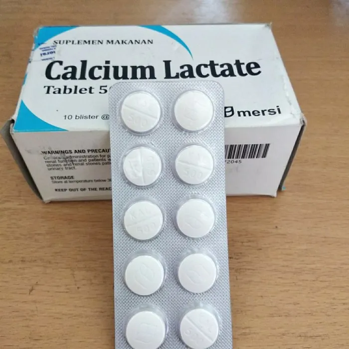 Calcium Lactate 500mg / Suplemen Tulang & Sendi / Kalsium Laktasi | Lazada Indonesia