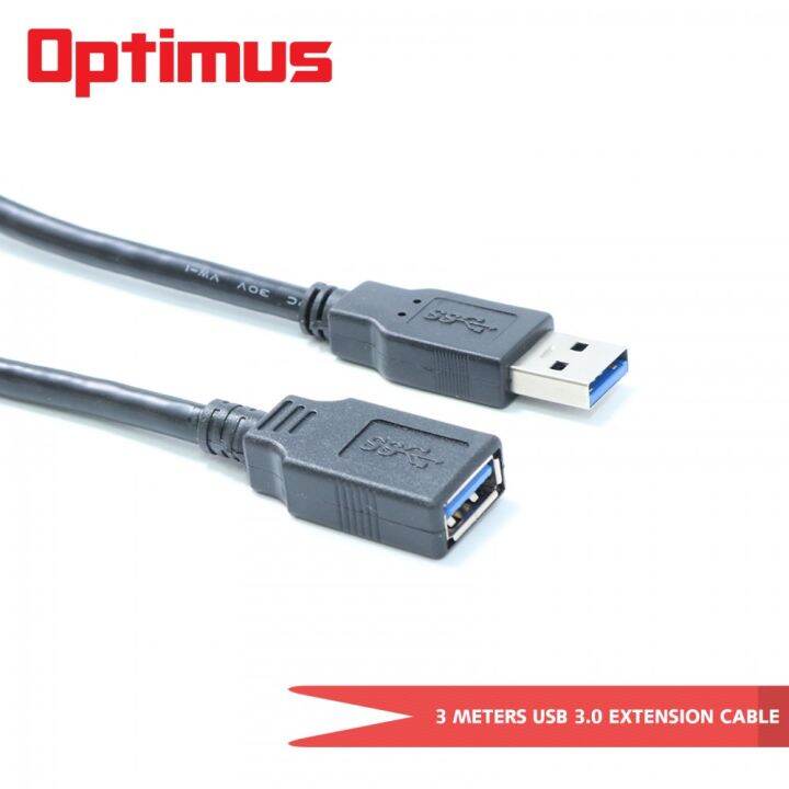 Optimus 3 Meters USB3.0 Extension Cable | Lazada PH
