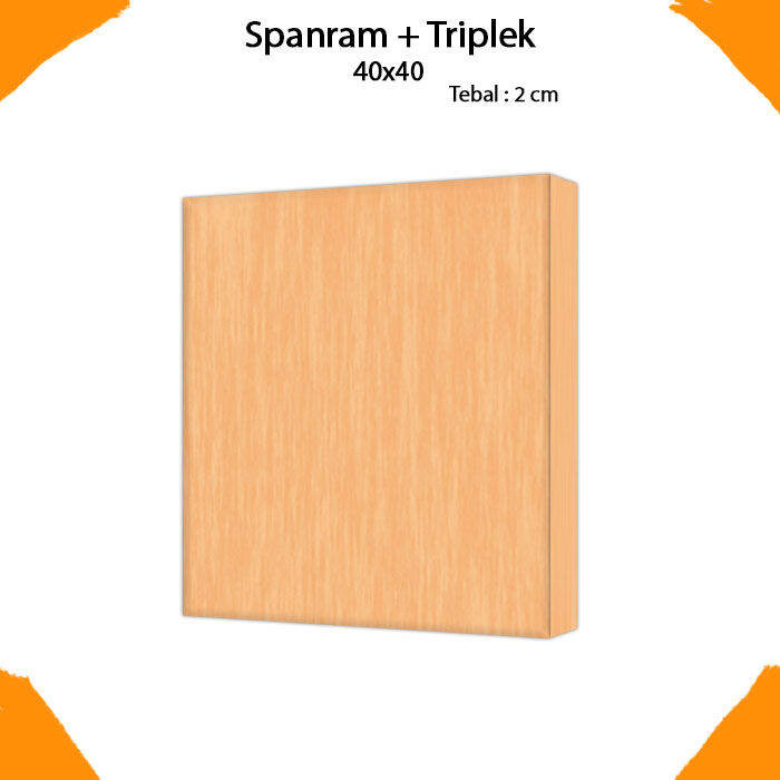 Rangka Kayu Triplek Spanram Ukuran 40x40 cm | Lazada Indonesia