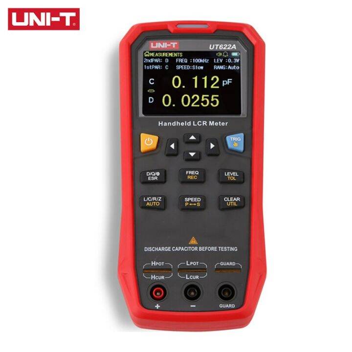 UNI-T UT622A UT622C UT622E สะพานดิจิทัลเครื่องวัด ICR 99999นับ10Khz มัล ...