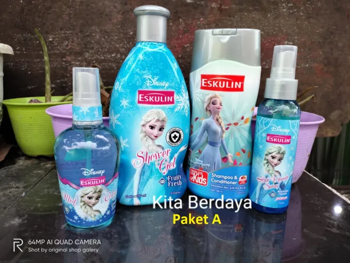 Paket Perlengkapan Mandi Anak Seri Frozen Elsa - Paket Mandi Anak ...