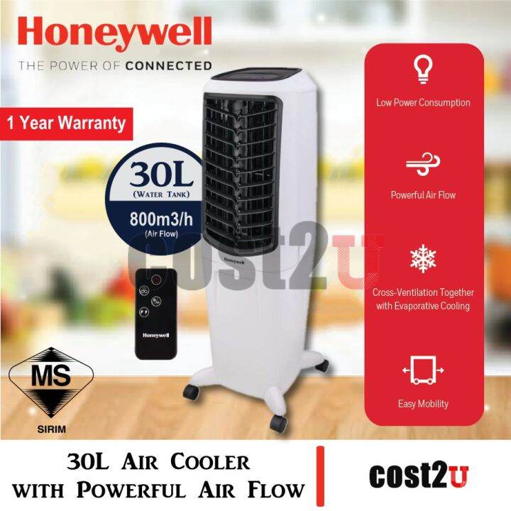Honeywell 30L Evaporative Air Cooler | TC30PEUI (Air Cooler Fan ...