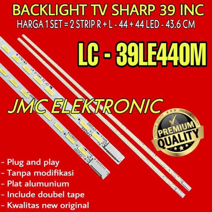 Sharp TV 39 Inch 43.6cm 44 LED 3V 7 Pin Backlight for Spareparts ...