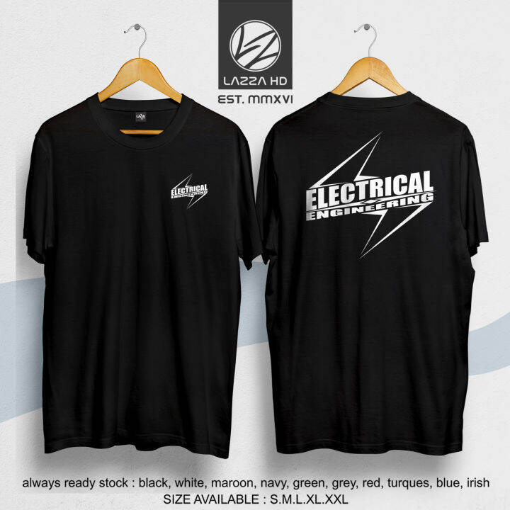 Kaos Baju Distro TEKNIK LISTRIK ELECTRICAL ENGINEERING DEPAN BELAKANG ...