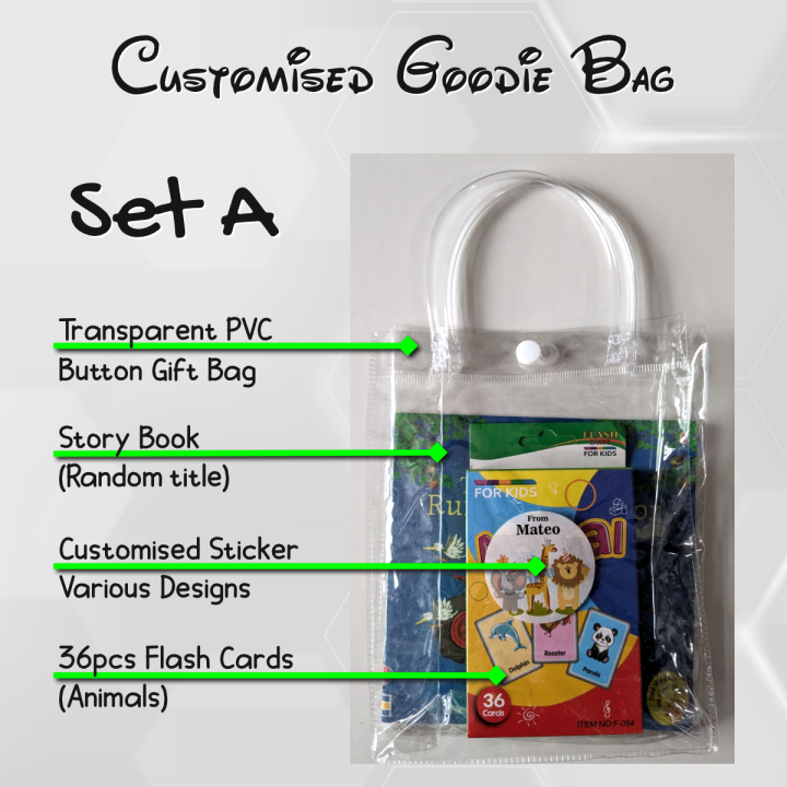 Goodie Bag | Party Set | Story Book | Scratch Book | Colour Pencil ...