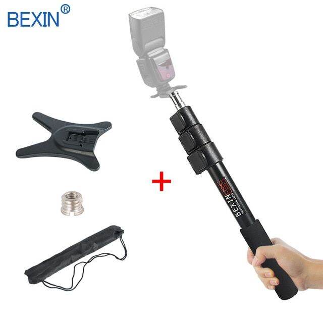 Exten Stand Rod Photography Flash Bar Holder Selfie Stick Rod Stick ...