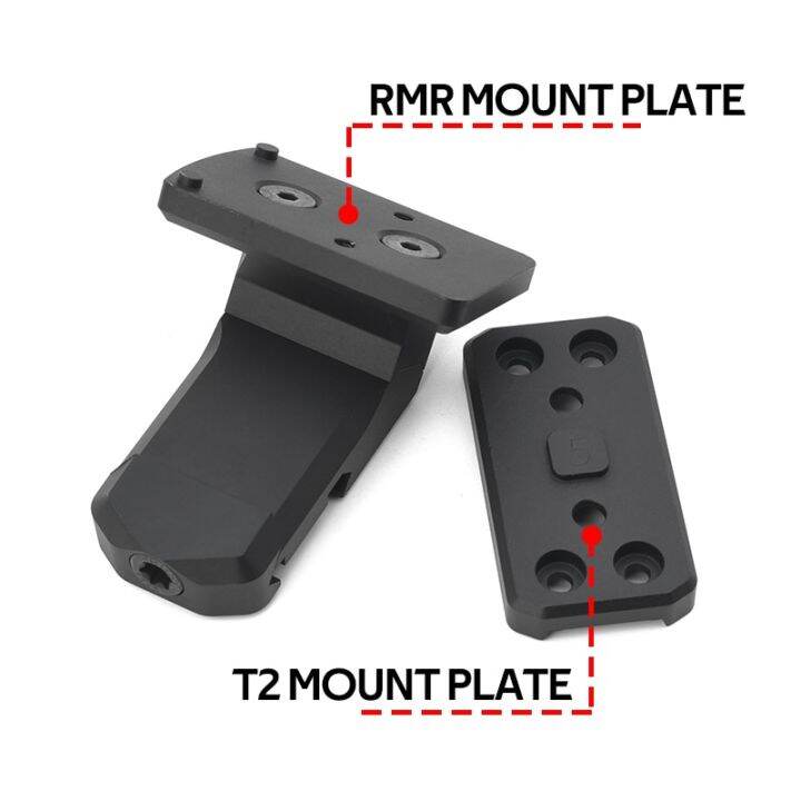 Offset Optic Mount For Aimpoint Micro T1 T2 H1 H2 Trijicon RMR SRO SIG ...