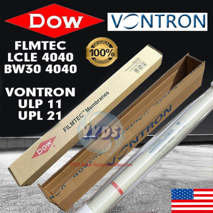 Dupont Dow Filmtec/Vontron LCLE 404/BW30 4040/ULP 11/ULP22 RO Membrane ...