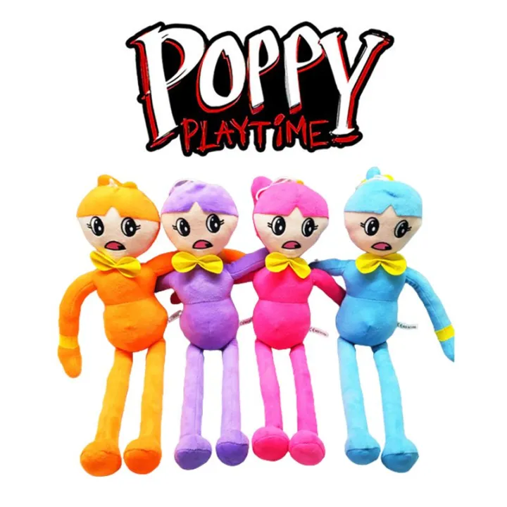 45cm Poppy Playtime Poppy Sister Cartoon Plush Toy Soft Stuffed Doll ...
