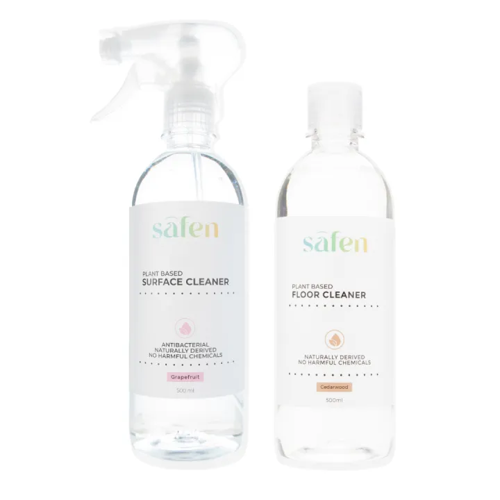 safen Cleaning Bundle (Surface Cleaner + Floor Cleaner) | Lazada PH