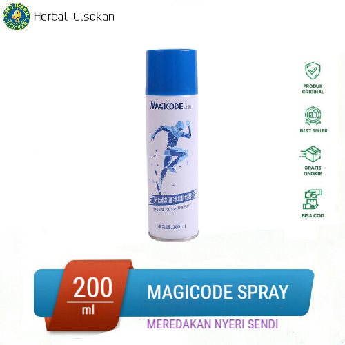Spray Pereda Nyeri Otot Magicode Sports Ice Cold Spray Kemasan 200ml | Lazada Indonesia
