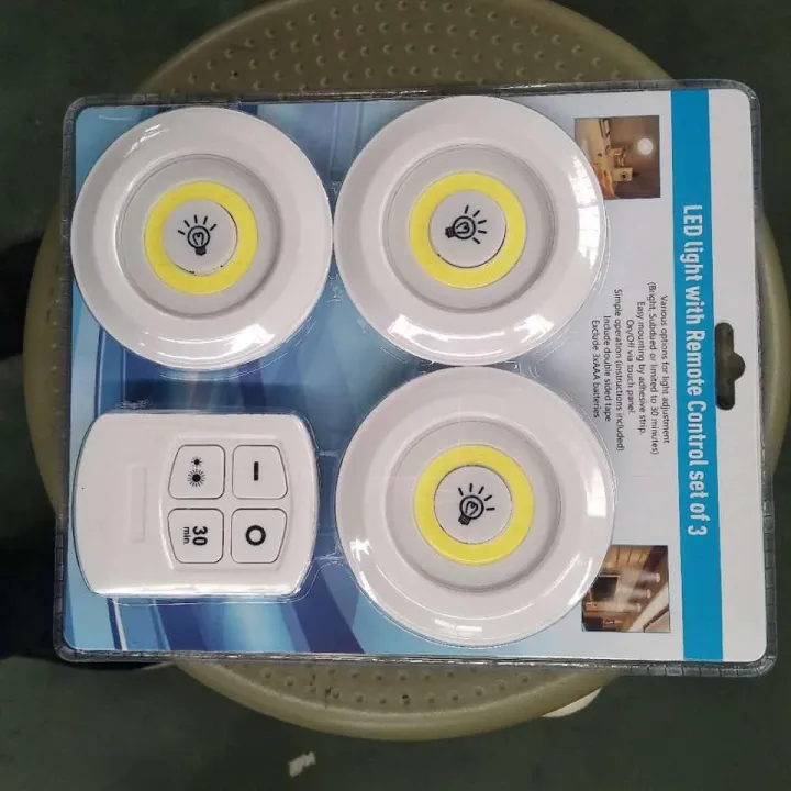 [MOMSDEN] Authentic 100% Original Dimmable LED Light Set of 3 with ...