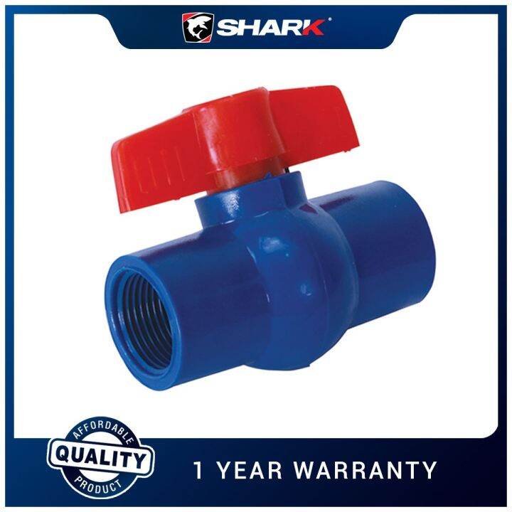 SHARK SF PWT34 PVC Ball Valve 3/4" with Thread | Lazada PH