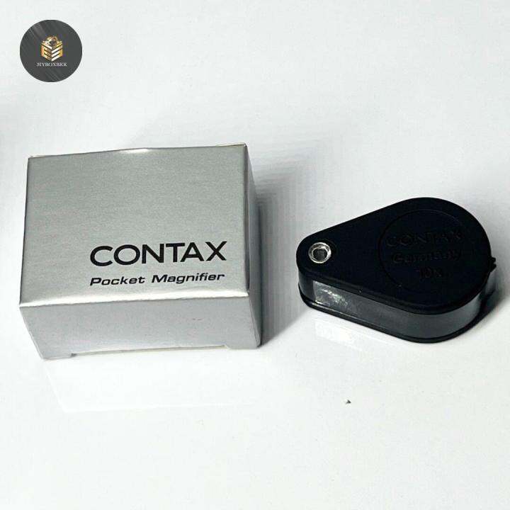 กล้องส่องพระ CONTAX 10x 13mm พร้อมซองหนัง มัลติโค้ตตัดแสง อพาเนติเลนส์ ...