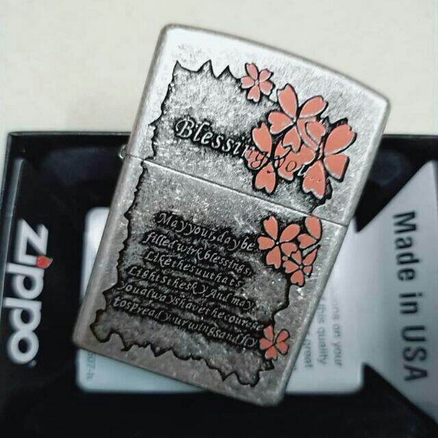 Zippo Blessing You Flower Lighter | Lazada