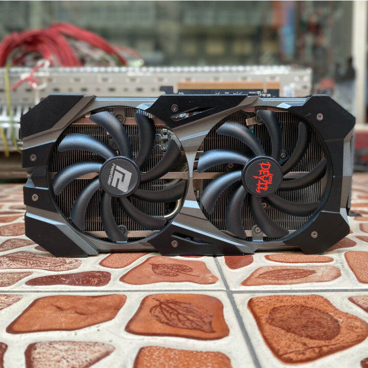 การ์ดจอ VGA POWERCOLOR RADEON RX 5600XT RED DEVIL 6GB GDDR6 สินค้ามือ ...