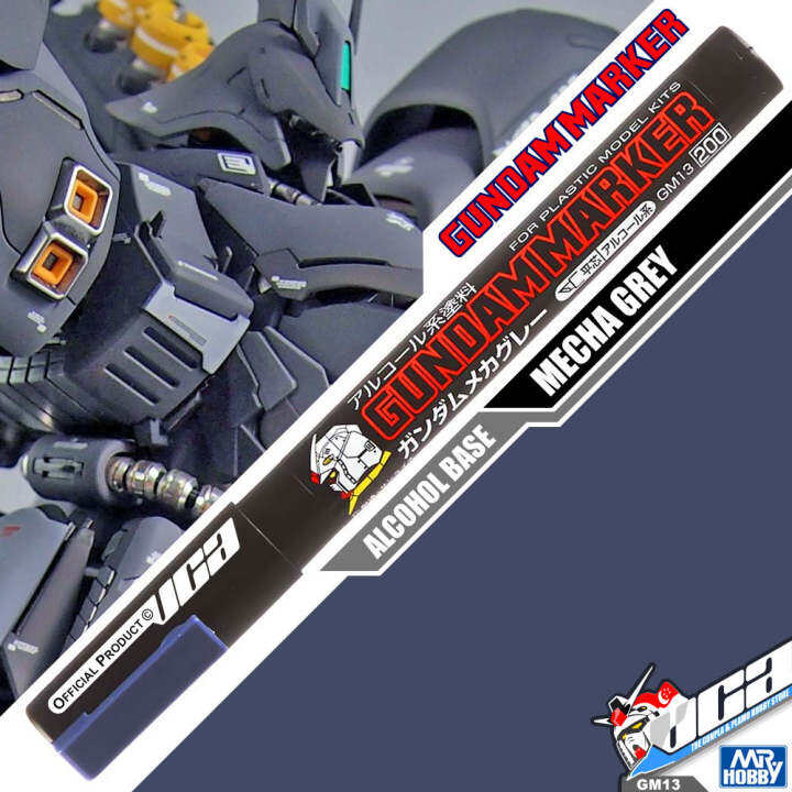 GSI CREOS MR HOBBY GM13 GUNDAM MARKER MECHA GREY GRAY COLOR PAINT PAINTING HOBBY MODEL PEN VCA ...