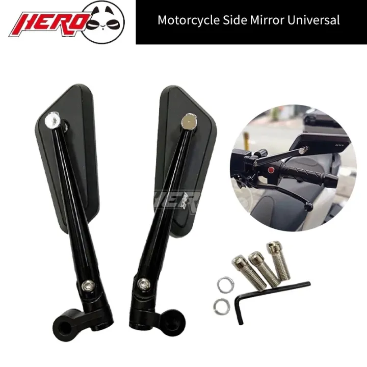 MHR Side Mirror Universal Full CNC Nmax Aerox ADV PCX Click Raider150 ...