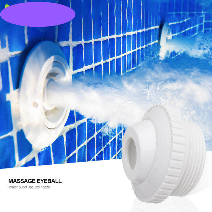 BABEDUO 12Pcs Swimming Pool Directional Return Eyeball Fitting Massage ...