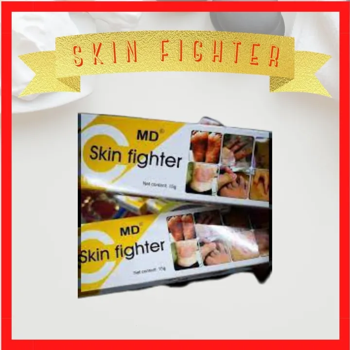 MD Skin Fighter Cream for Skin Allergies or Fungi 15g for foot and body ...