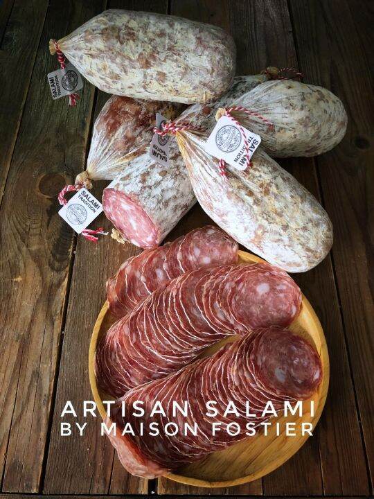 Artisan made in Thailand Italian charcuterie salami ไส้กรอกแห้ง ...