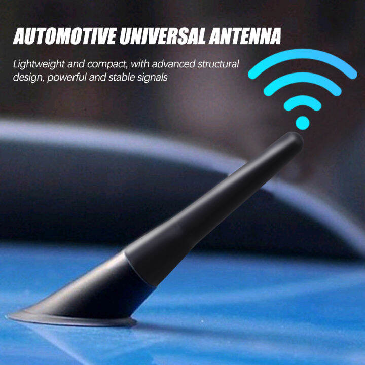 Universal atap Radio kuat FM AM DAB hitam panjang 6.5cm otomatis dengan ...