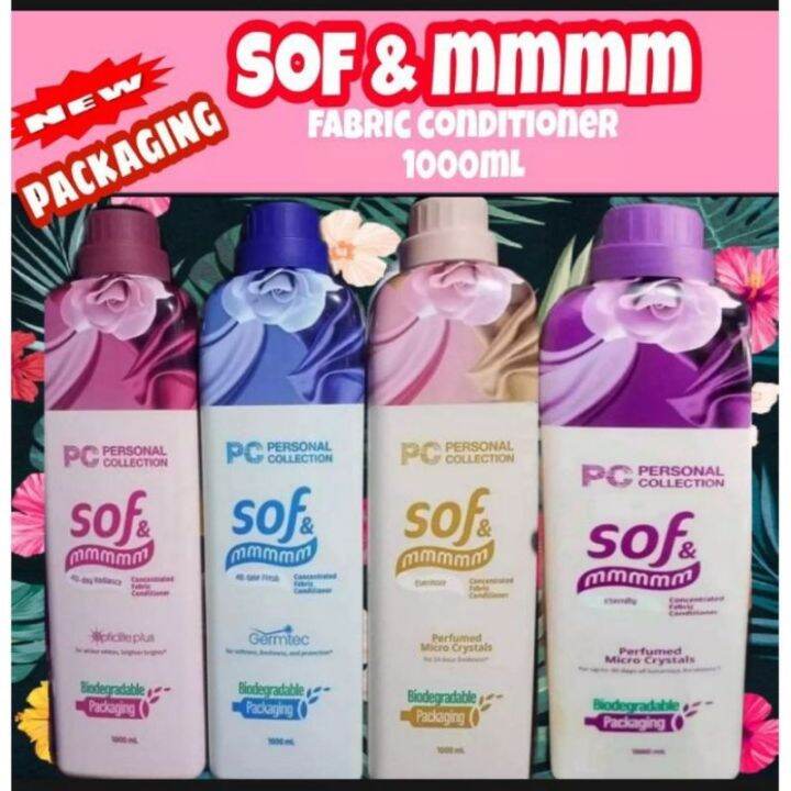 SOF mmm FABRIC CONDITIONER ETERNITY/ EVERMORE/RADIANCE /ALL-TIME FRESH ...