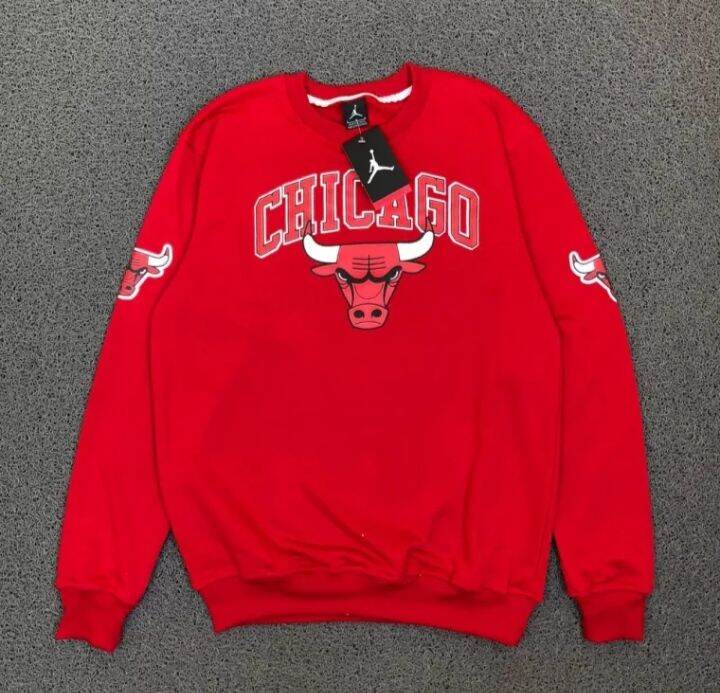 NBA STORE LEGEND Crewneck NBA mens Basketball Chicago Bulls Big Logo ...
