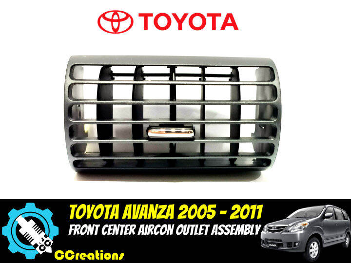 TOYOTA AVANZA FRONT CENTER AIRCON AIRCON VENT ASSEMBLY 2005 - 2011 ...