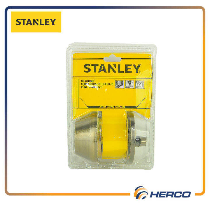 Stanley DSC5 Deadbolt Single Cylinder AB | Lazada PH