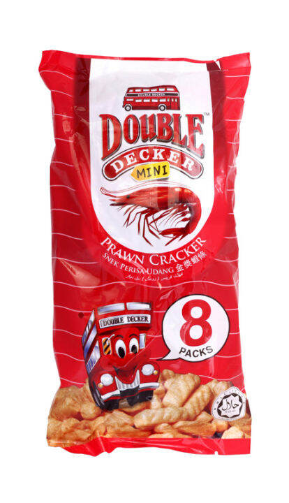 Double Decker Prawn Cracker Family Pack (15g x 8's) | Lazada