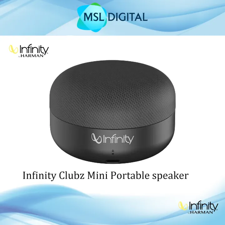 Infinity clubz mini portable bluetooth speaker | Lazada