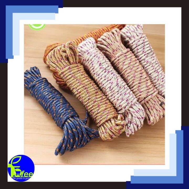 SERBA5000 [IMPORT] - Tali Nylon Jemuran Tali Tambang Kuat | Lazada ...